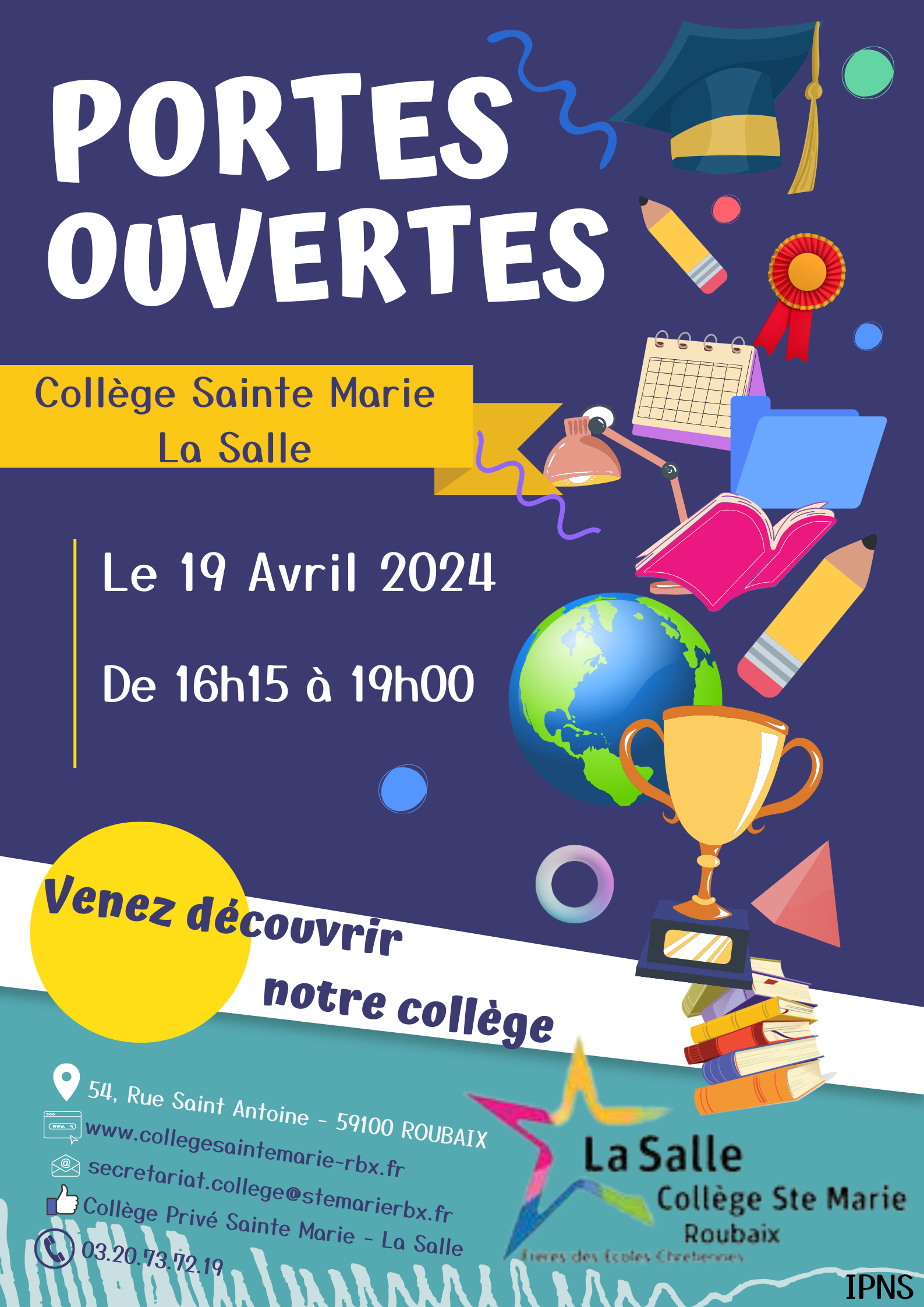 Portes ouvertes 2024 | Collège Sainte Marie